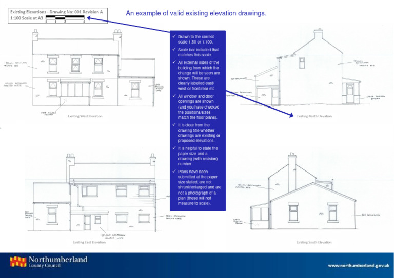 Example of Existing Elevations | PDF