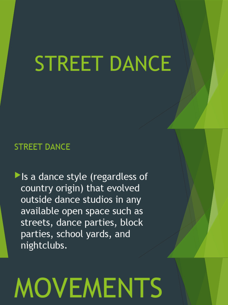 Street Dance and Hip Hop | PDF