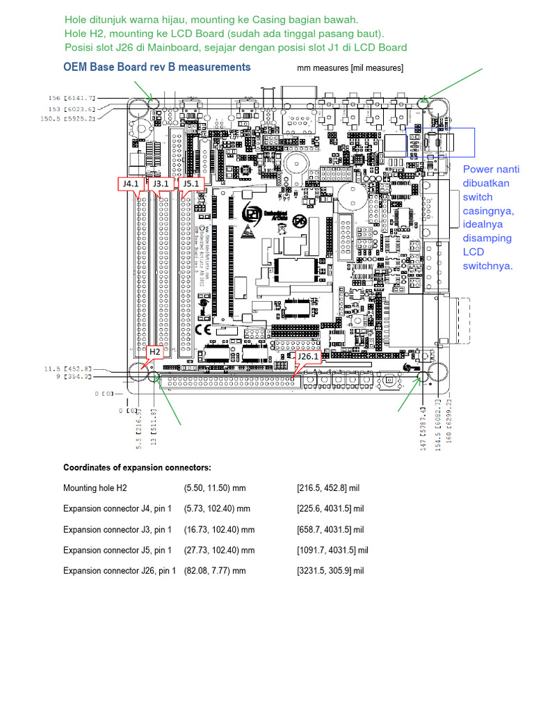 OEM Board Connector Layout | PDF