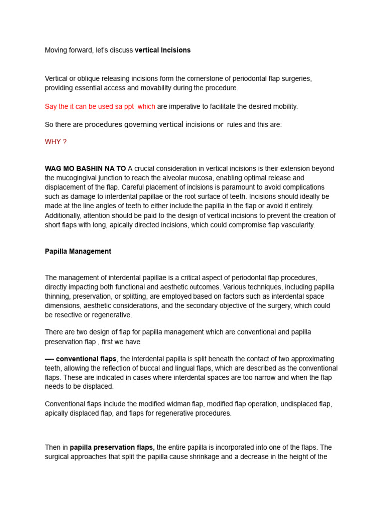 Perio Report 1 | Download Free PDF | Periodontology | Medical Specialties