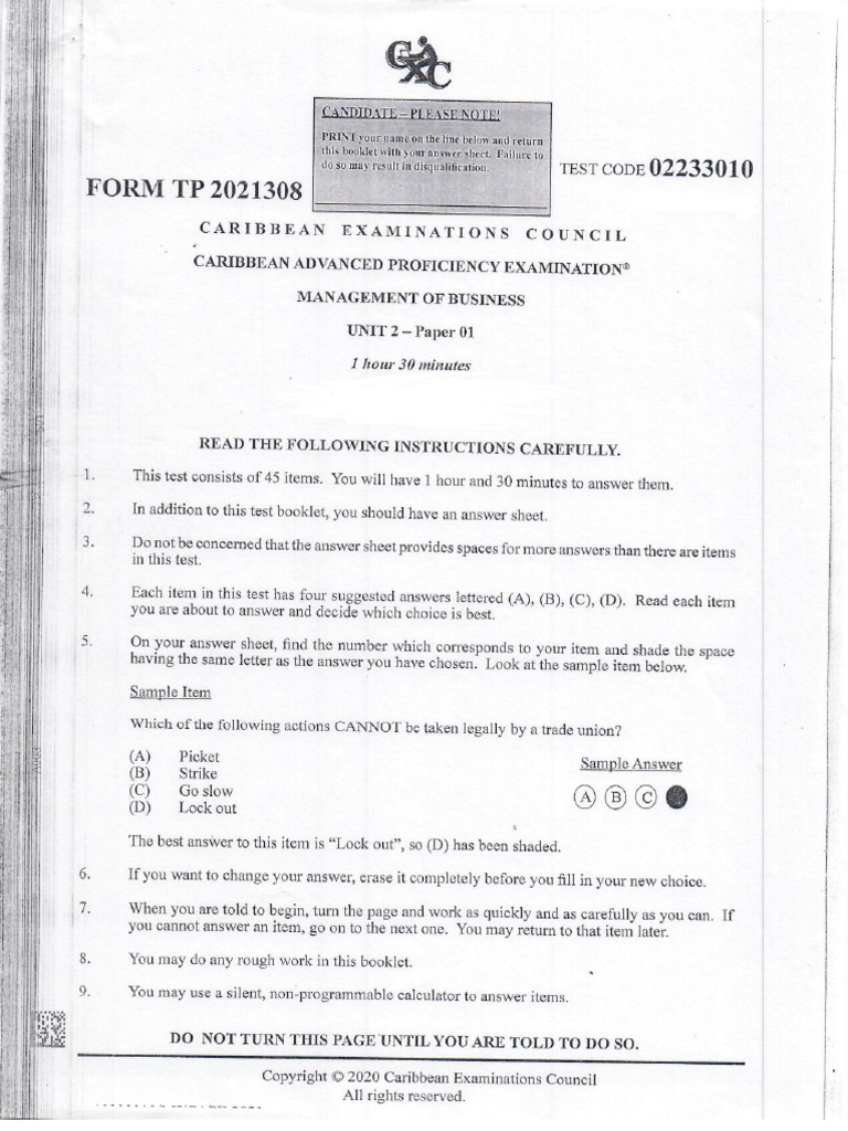 Mob 2021 U2 P1 | PDF