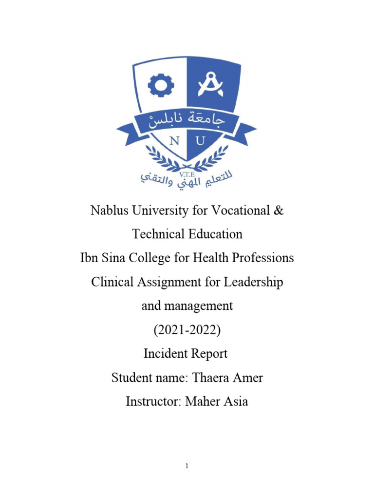 Incidance Report | PDF
