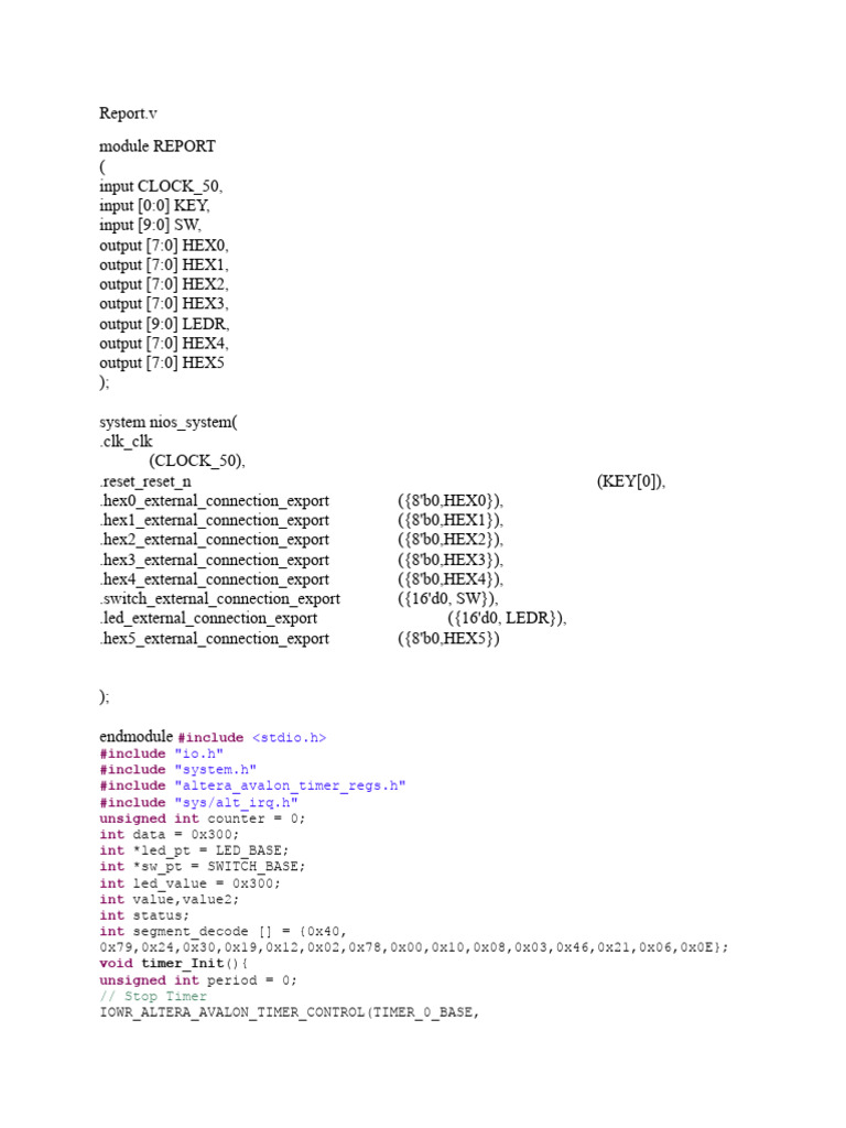 Report | PDF | Computer Engineering | Computing