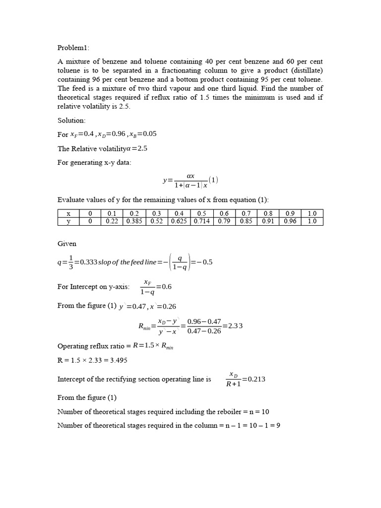 Home Work 8 | PDF | Distillation | Scientific Phenomena