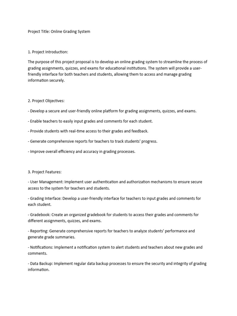 Project Title - OGS | Download Free PDF | Computing | Information Science