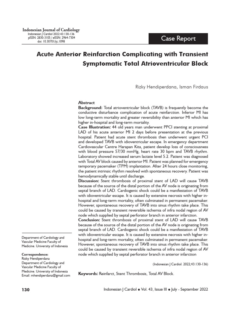 1216-Article Text-4908-3-10-20230819 | Download Free PDF | Percutaneous ...