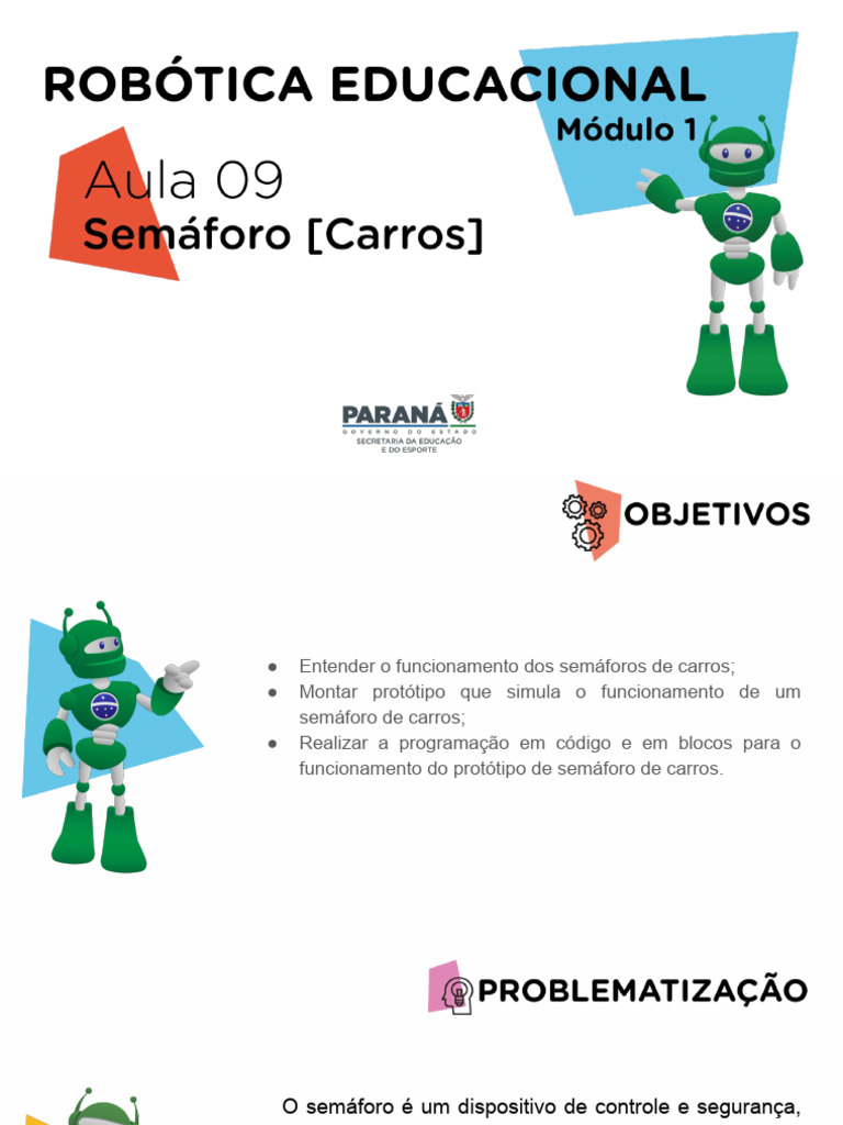 Montagem e Programação de Semáforo Arduino | PDF | Arduino | Semáforo