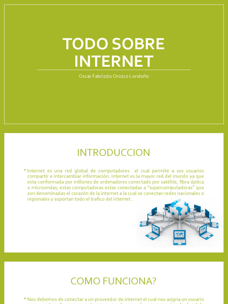 Todo sobre internet | PDF | Red mundial | Internet y web