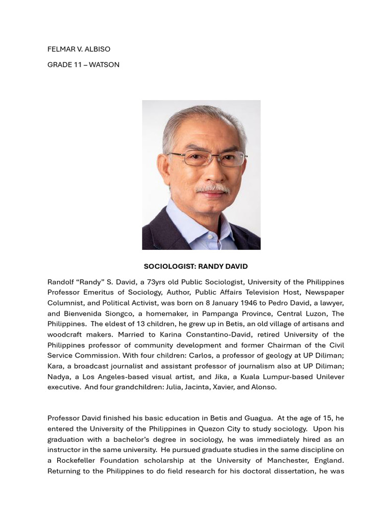 2024 G11 Watson-Albiso-Felmar | PDF | Liberal Arts Education