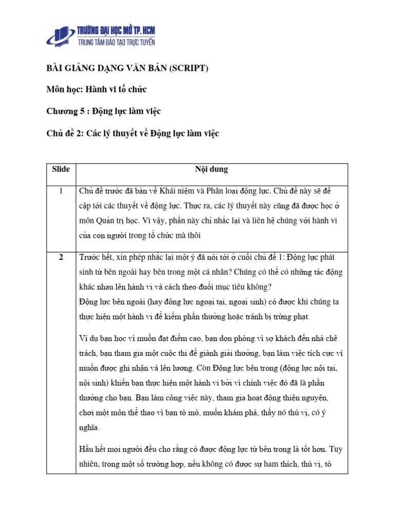 Script - Chuong 5 - Chu de 2 | PDF