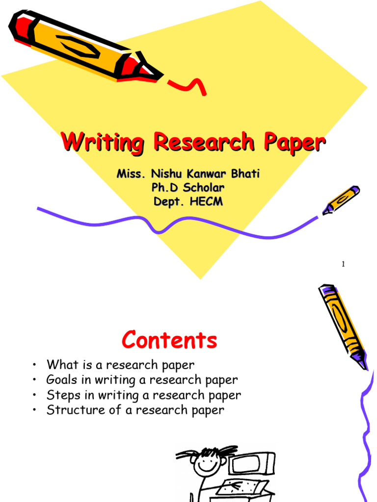 Research Paper Writing Guide | PDF | Academic Publishing | Statistics