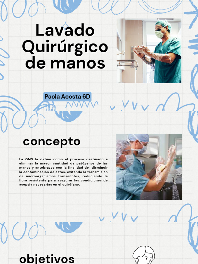 lavado de manos quirurgico | PDF | Lavado de manos