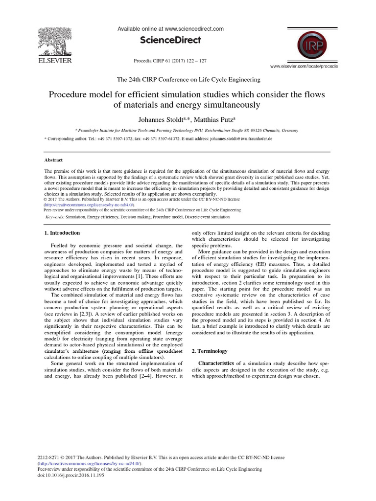 Sciencedirect | PDF | Simulation | System