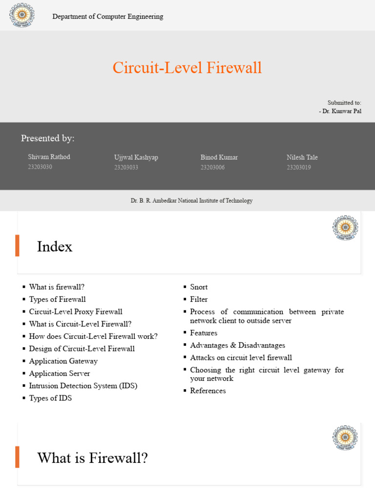 Circuit Level Firewall - F | Download Free PDF | Proxy Server | Firewall (Computing)