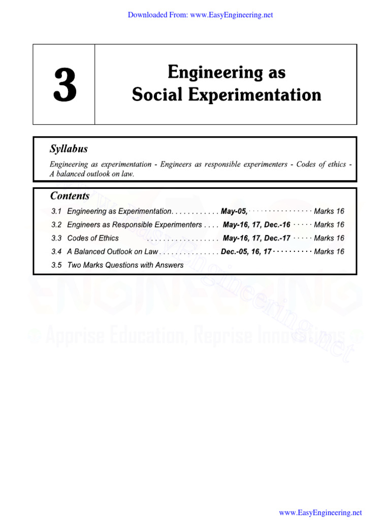 GE8076 Unit 3 | PDF | Experiment | Hypothesis