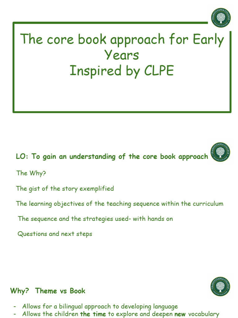 Core Book Approach | PDF | Phonics