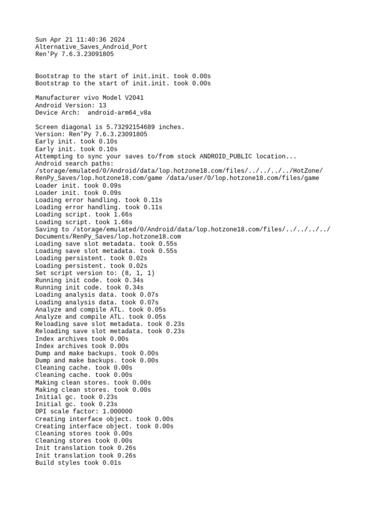 Log | Download Free PDF | Booting | Metadata