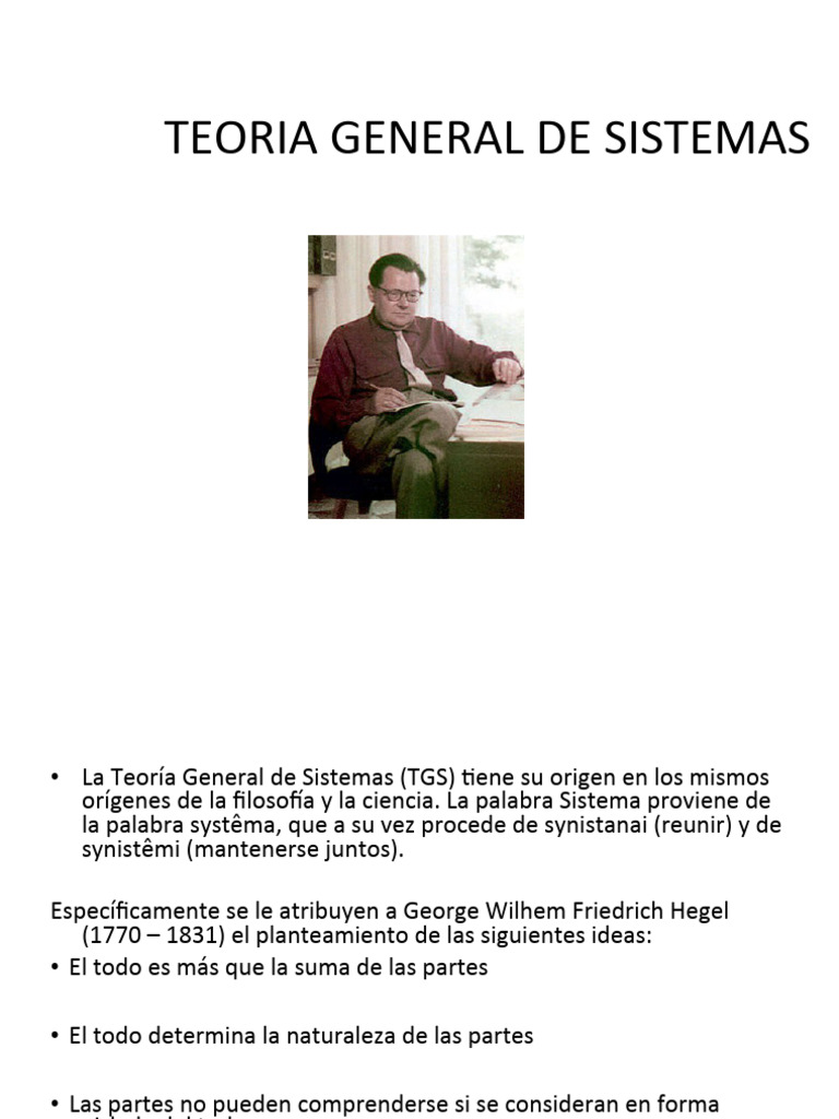 10xi. Teoria General de Sistemas | Descargar gratis PDF | Teoría de ...