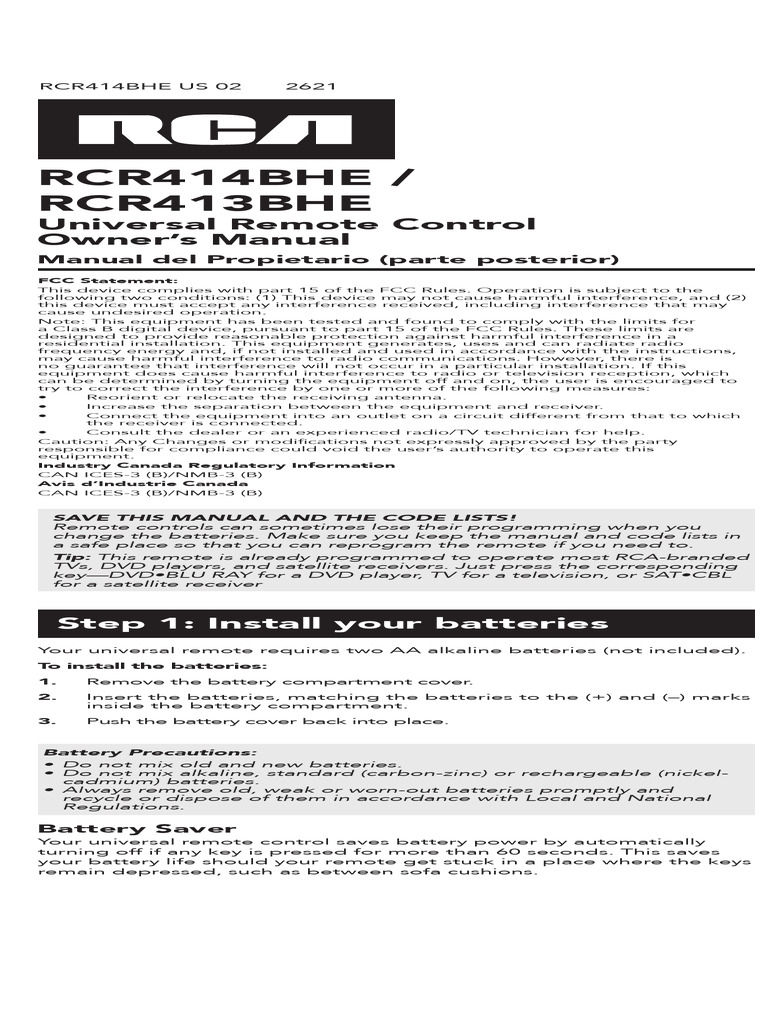 RCR 414 Bhe | Download Free PDF | Electromagnetic Interference | Radio