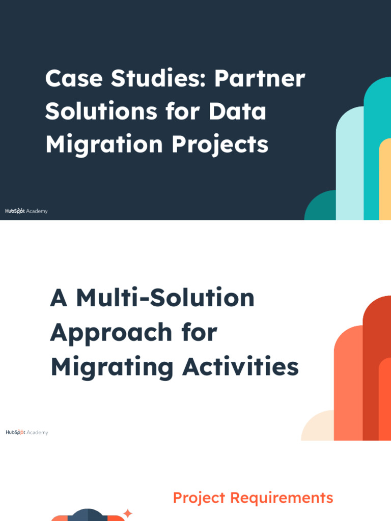 Case Studies: Partner Solutions For Data Migration Projects | PDF | Customer Relationship ...
