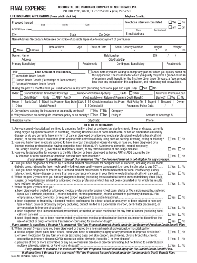 AMAM Application | PDF | Insurance | Life Insurance
