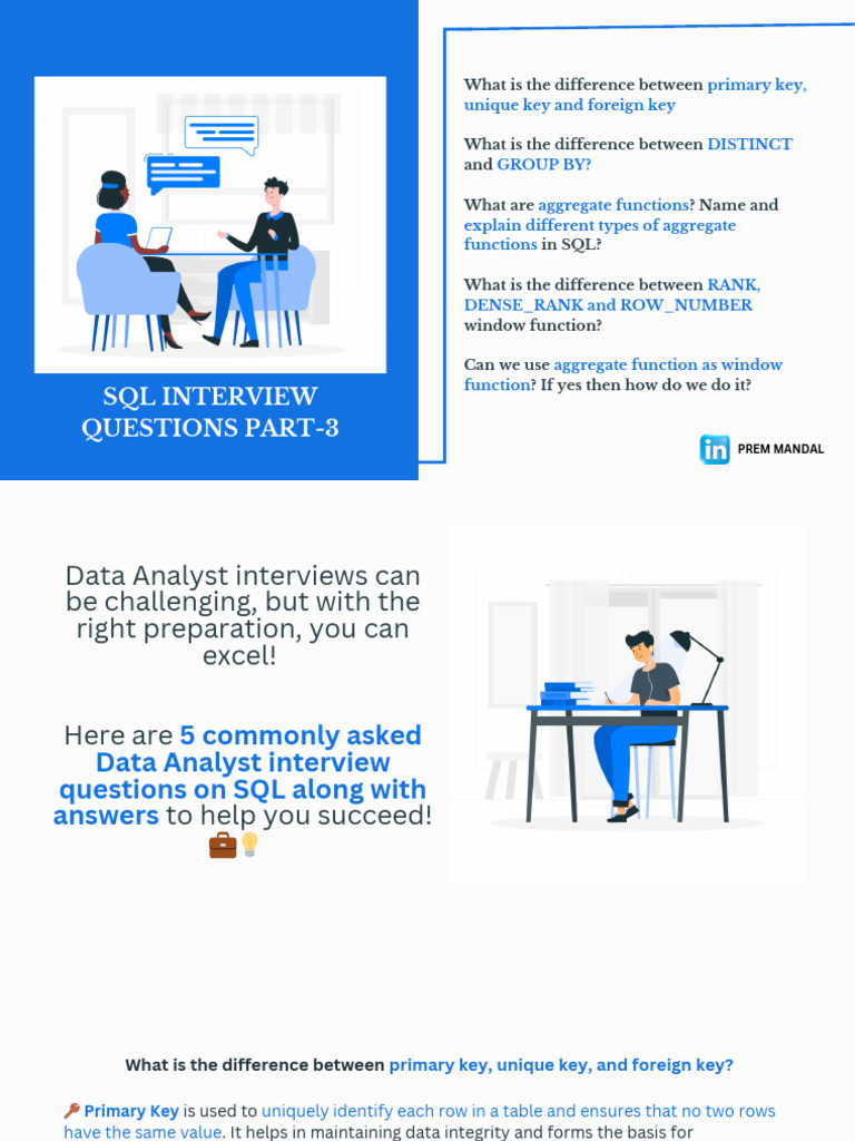 SQL For Data Analyst Part - 3 | PDF | Information Retrieval | Software Design