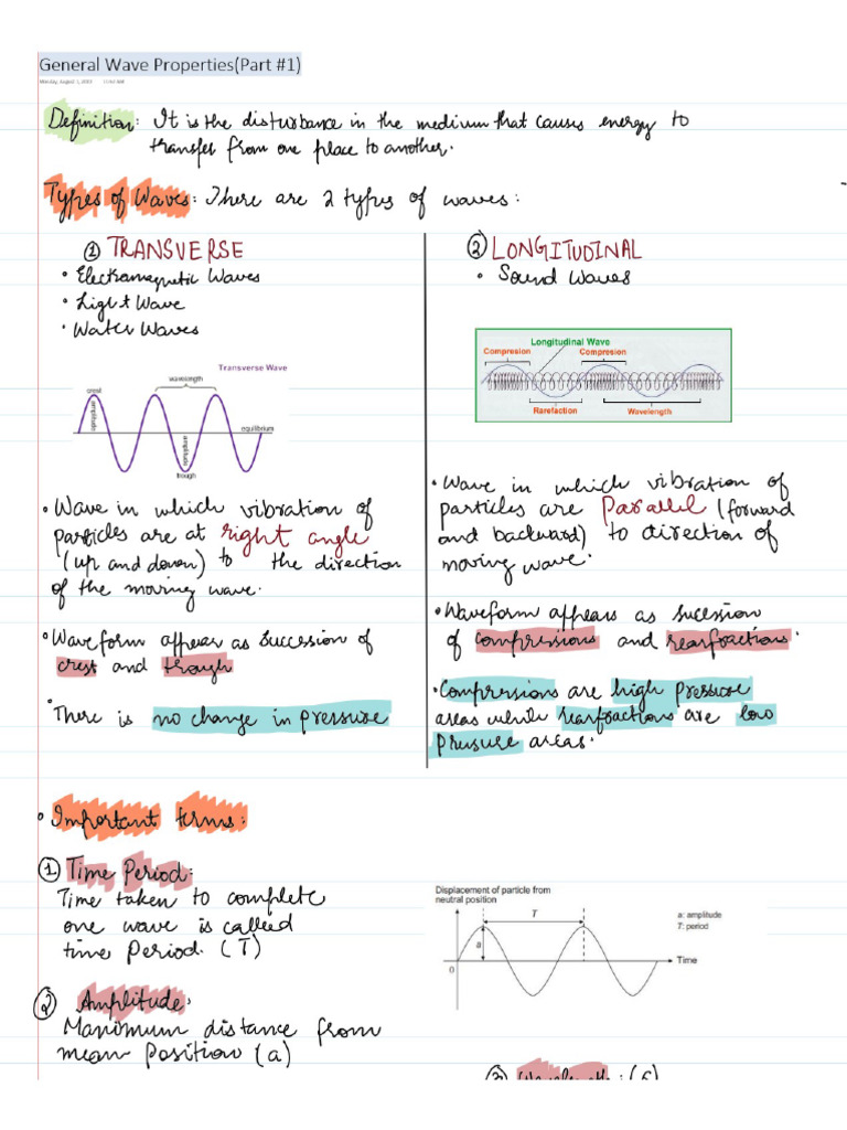 General Wave Properties | PDF