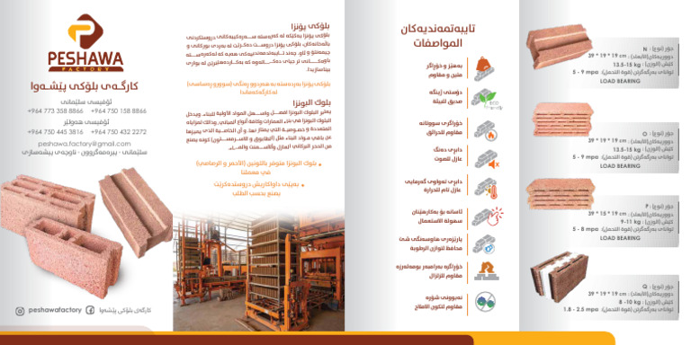 Peshawa Factory Construction Blocks | PDF