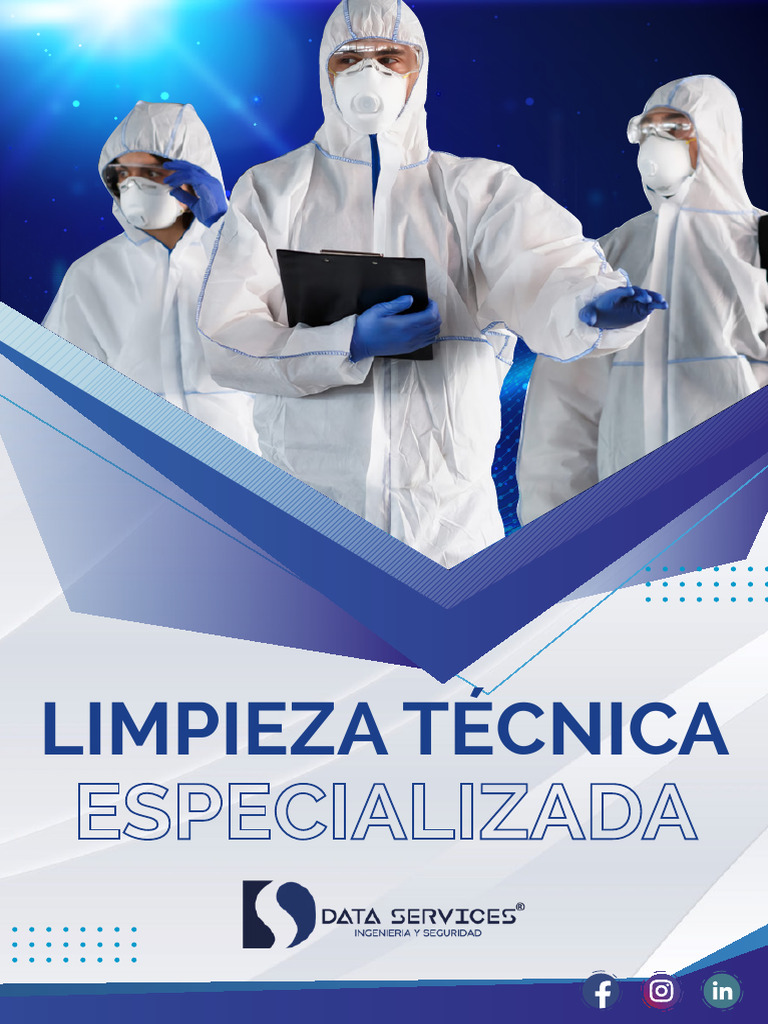 Brochure Limpieza Data Service | PDF | Centro de datos | Contaminación