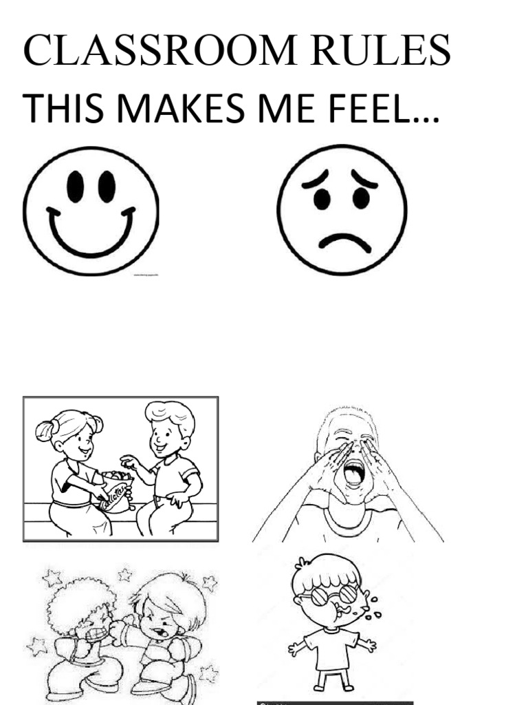 Classroom Feelings Activity | PDF