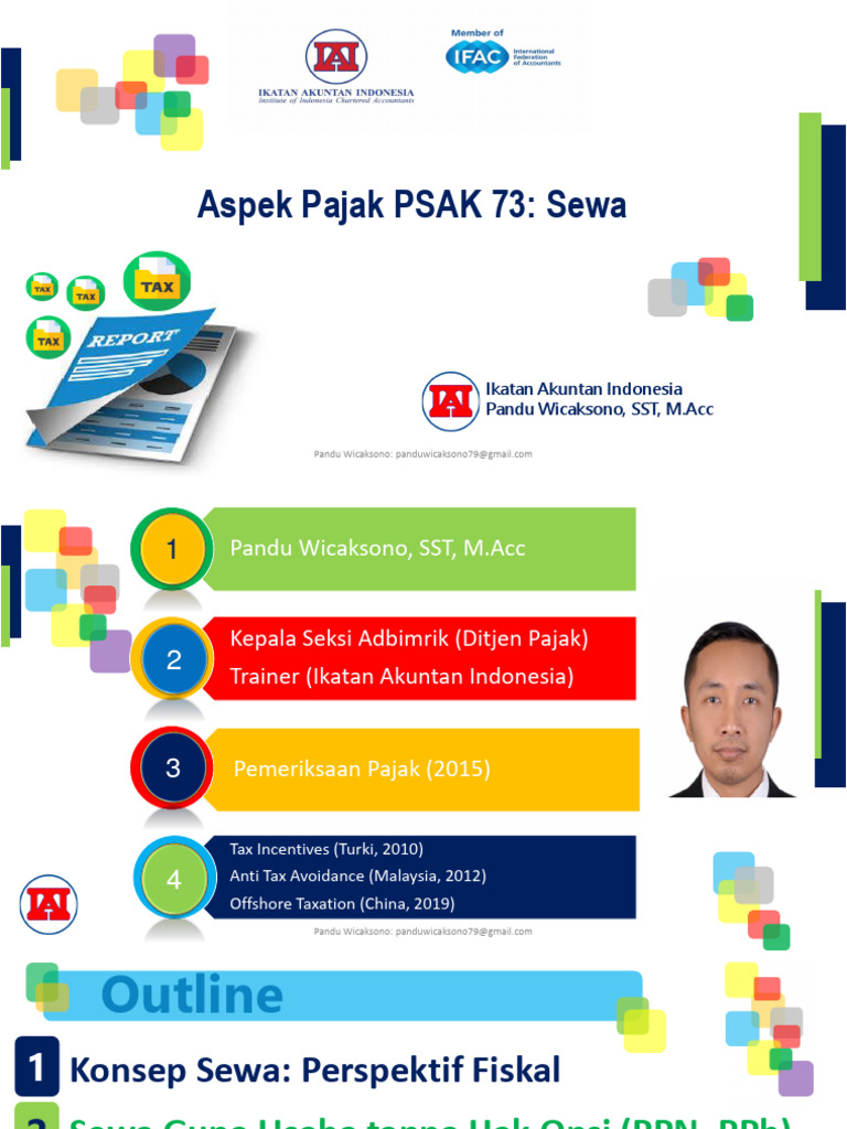 Aspek Pajak PSAK 73 Sewa | PDF