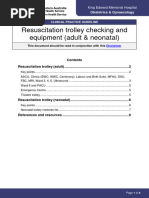 Crash Trolley Checklist Guide | PDF
