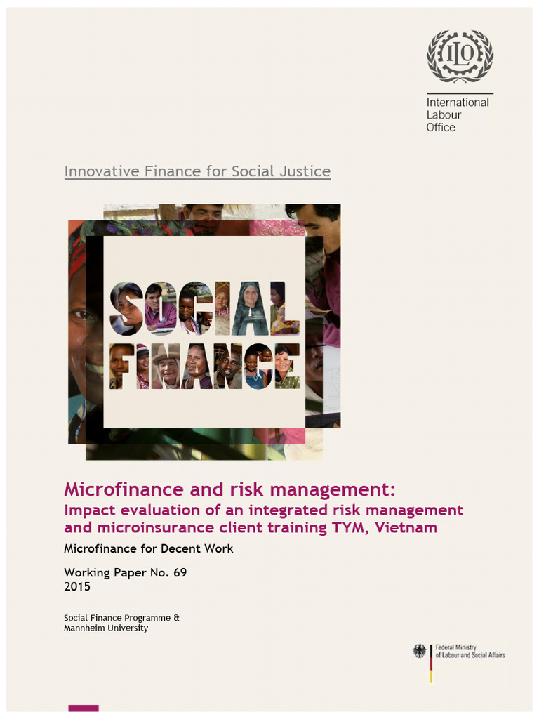 ILO Risk Management | PDF | Microfinance | Survey Methodology