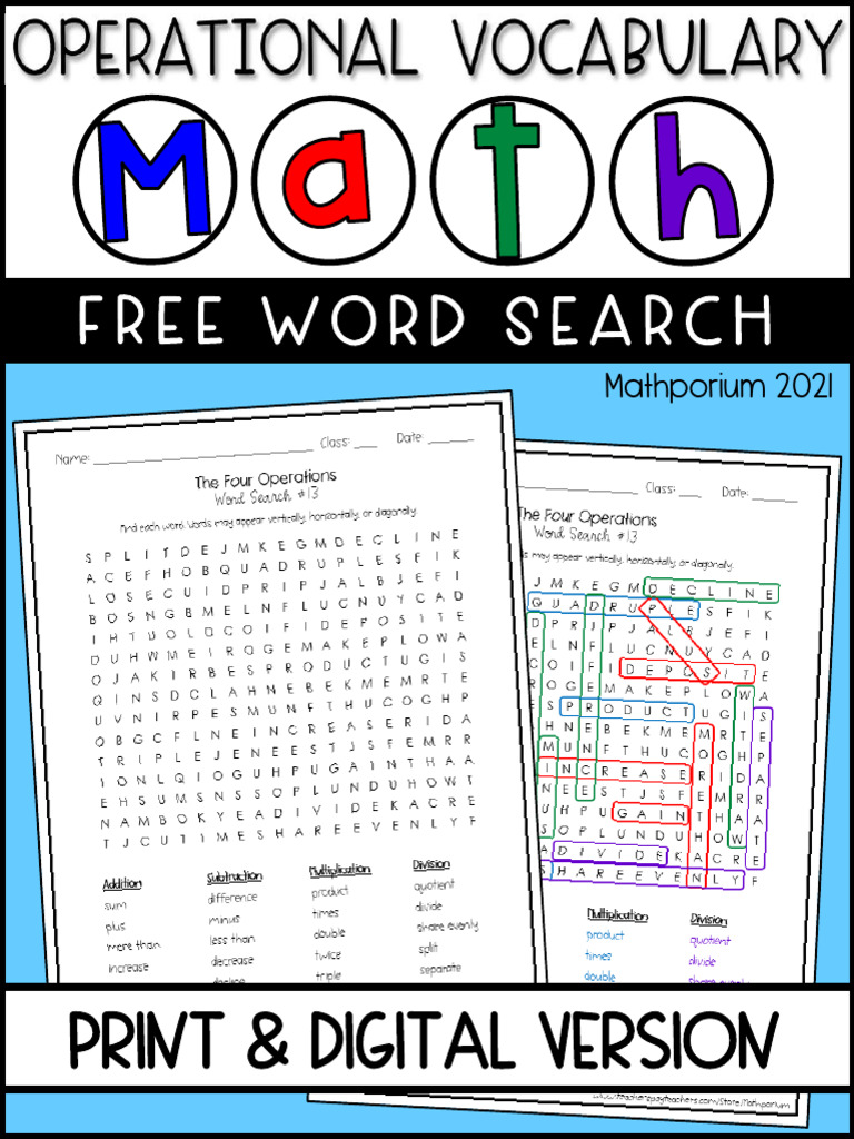 Wordsearch: Print & Digital Version | PDF | Internet | World Wide Web
