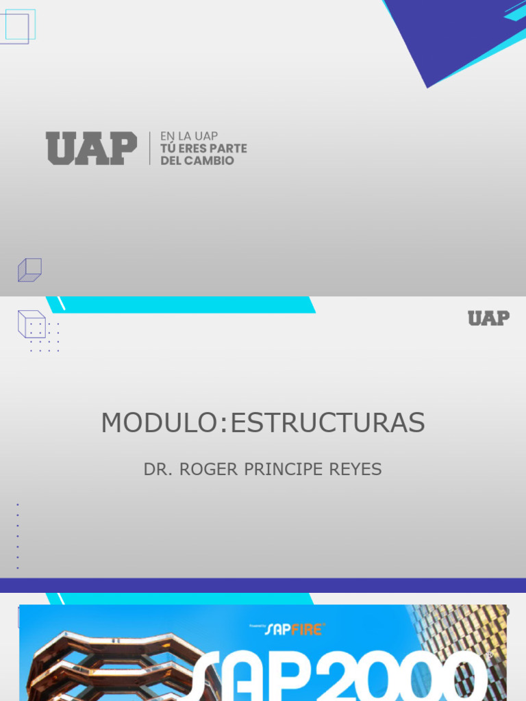 MODULO ESTRUCTURAS 03 | PDF | Geometría | Ingeniería estructural
