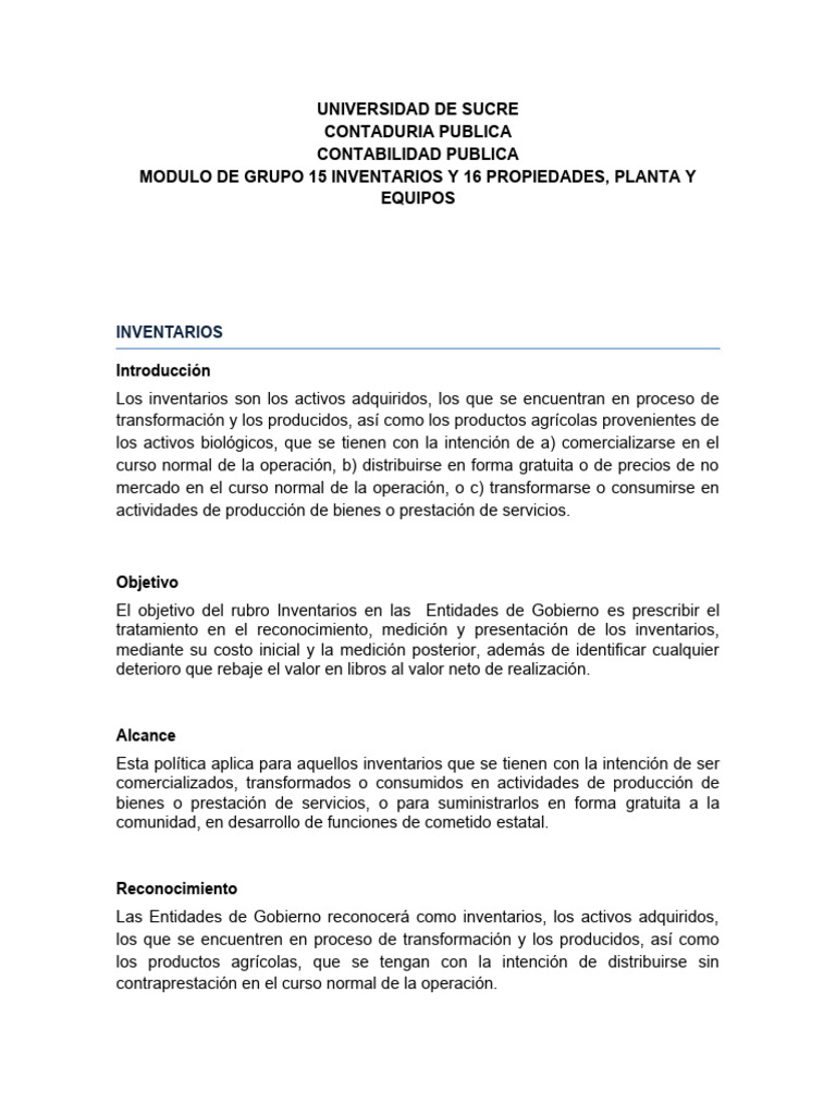 01 Inventarios (15) - Propi Planta y Equip | PDF | Depreciación | Contabilidad