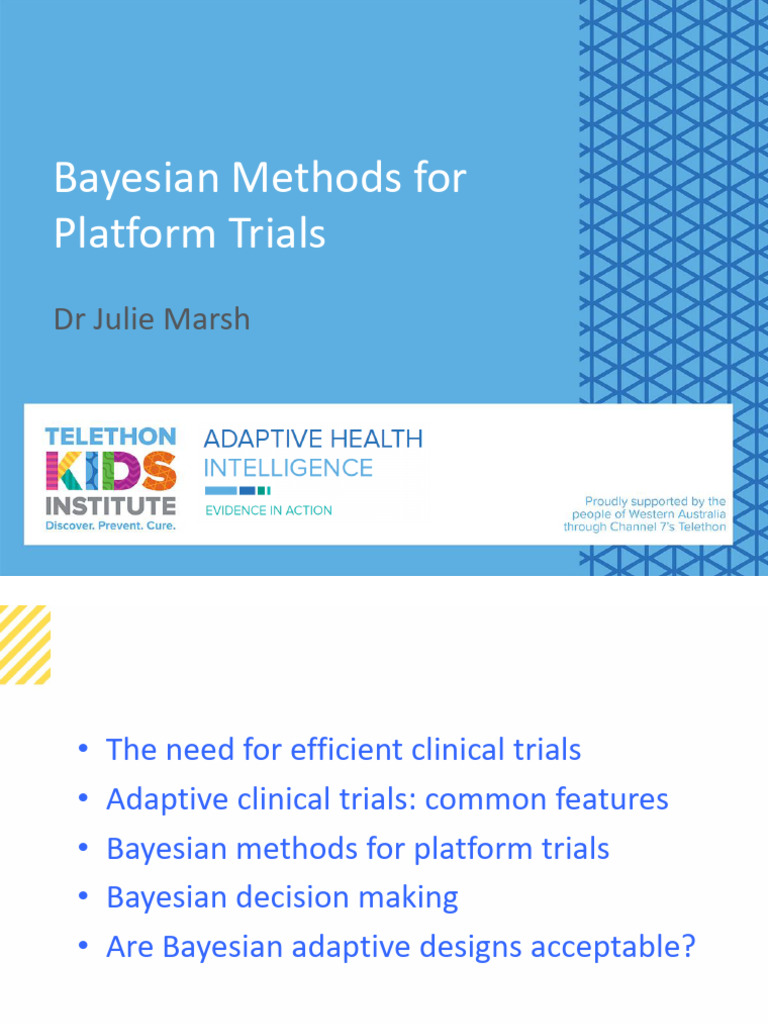 Bayesian Methods For Platform Trials Jun2022 | PDF | Statistics | Bayesian Inference