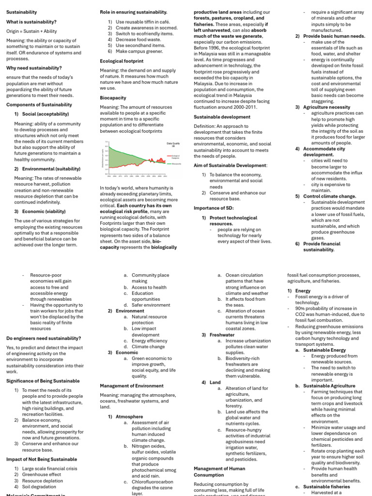 Sustainability in Biomedical Engineering | PDF | Sustainability ...