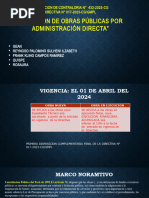 Directiva 17-2023-CG Ejecucion de Obras Publicas Por Ad | PDF ...