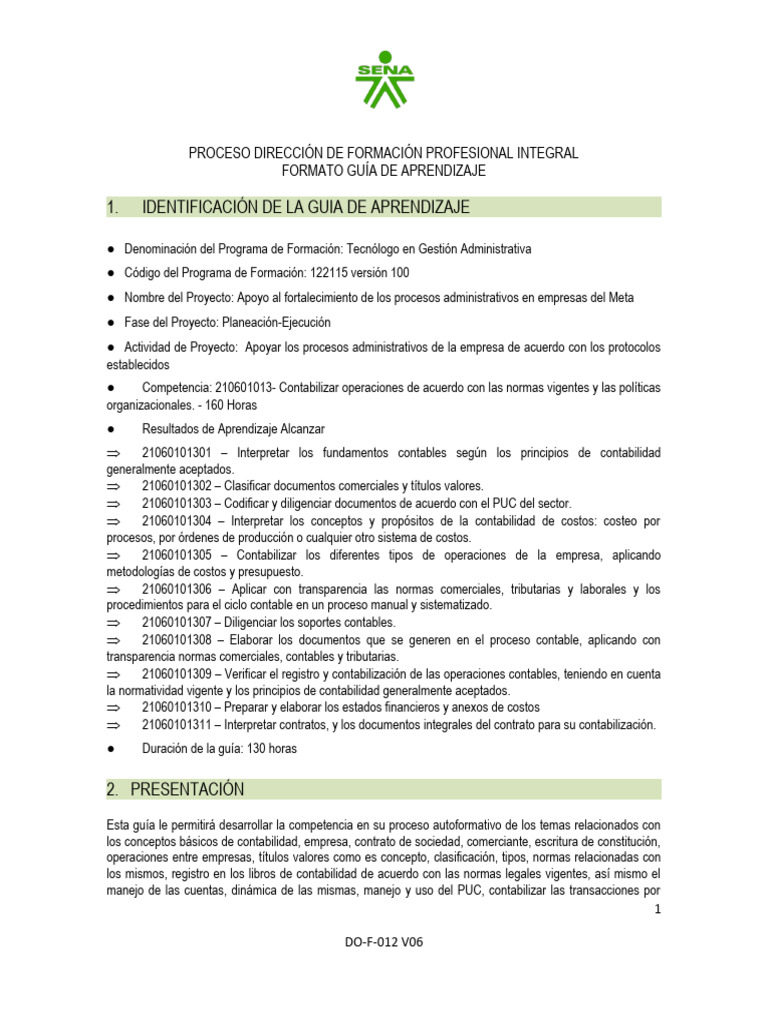 Primer Guía - Contabilidad | PDF | Contabilidad | Cheque