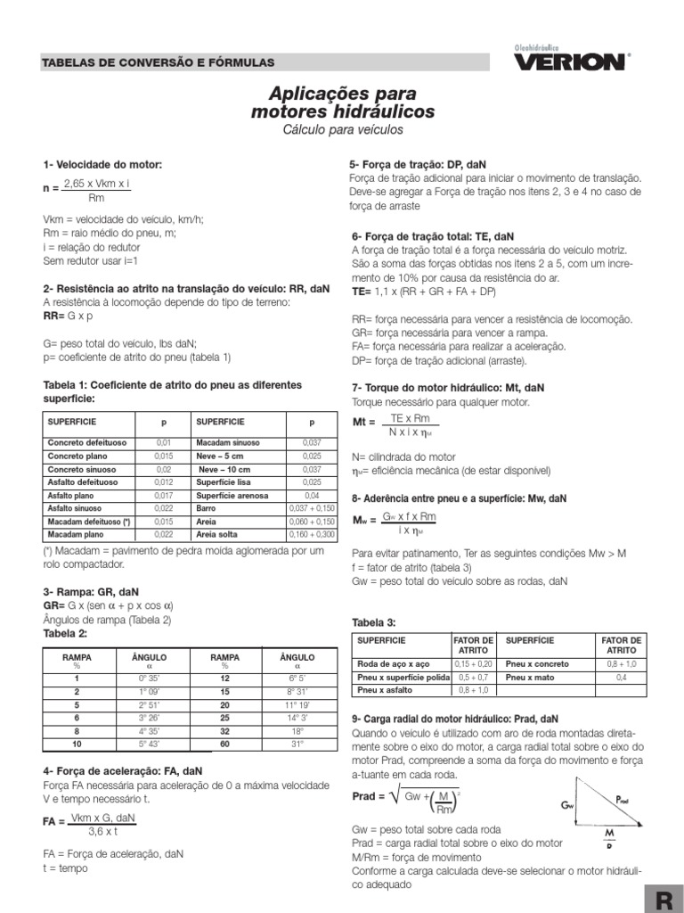 Atrito Entre Pneu e Asfalto | PDF | Atrito | Motores