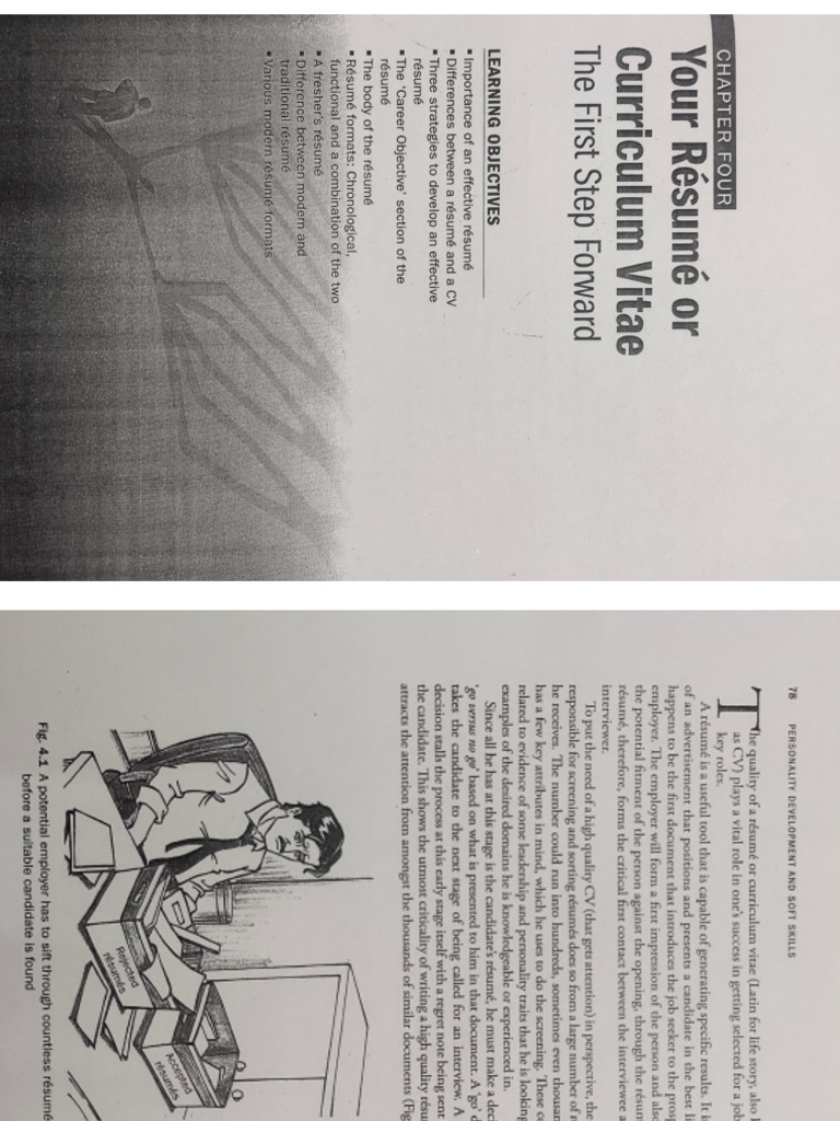 Chapter on CV n Resume | PDF