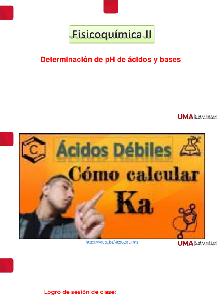 SESION6 - Determinación de PH de Ácidos y Bases | Descargar gratis PDF | Ph | Ácido