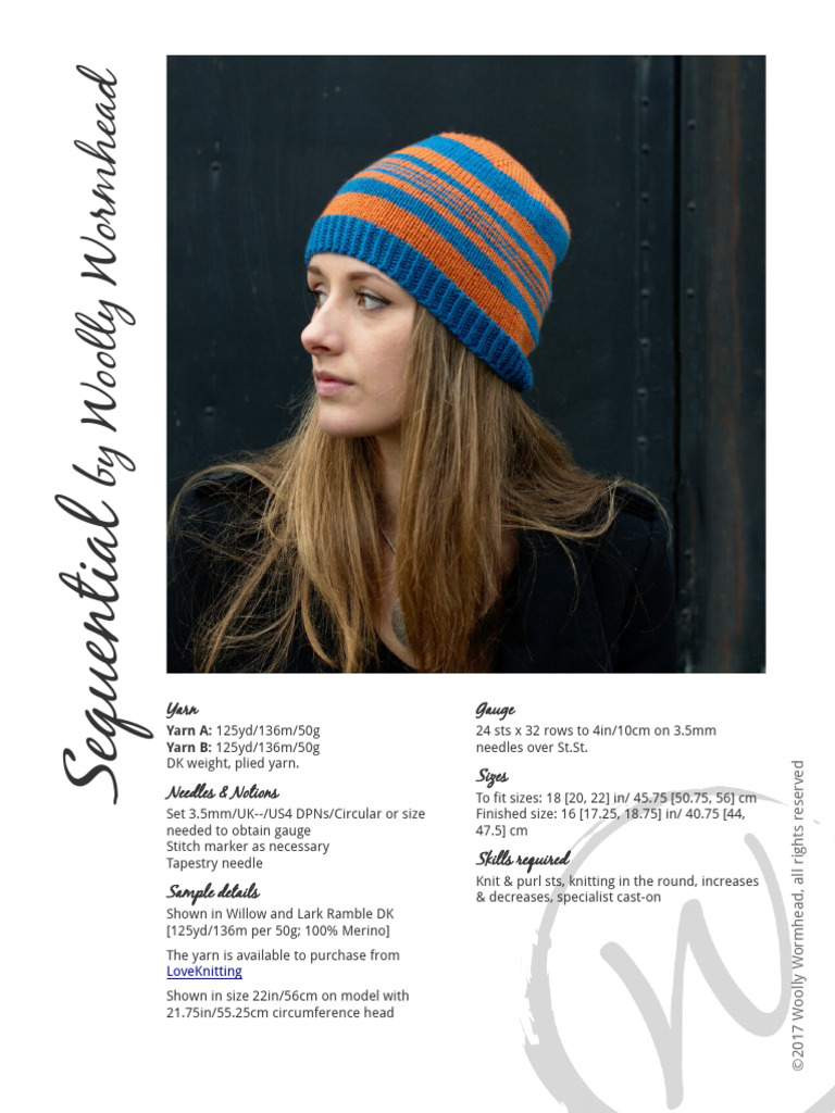 Sequential | PDF | Knitting | Gauge (Knitting)