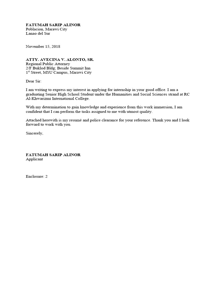 cover_letter_-_work_immersion_PAO_-1ST_AND_2ND_BATCH | PDF