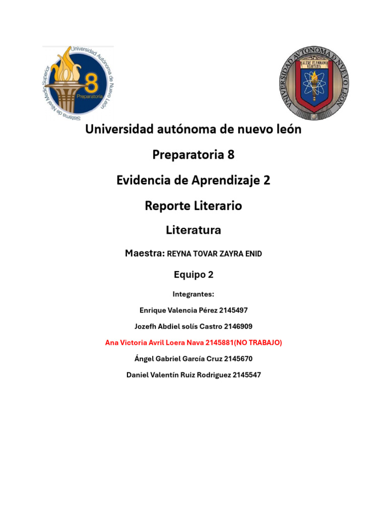 Equipo 2 - EV2 - LITERATURA | PDF | Frankenstein