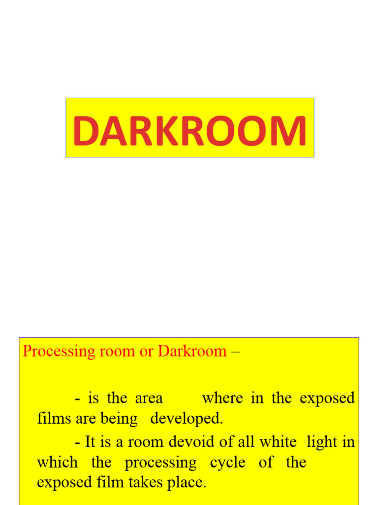 Darkroom Part 1 | PDF | Humidity | Light