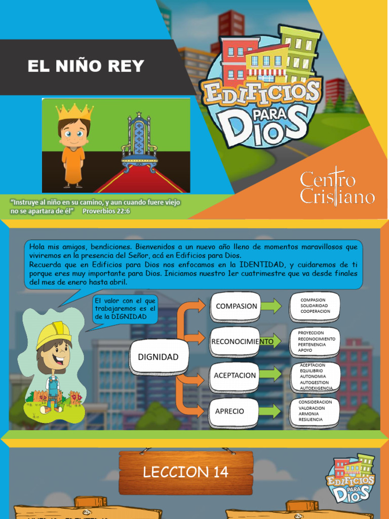 Leccion 14 El Niño Rey | PDF