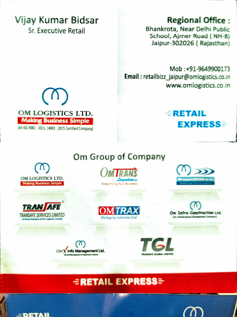 OM Logistics: Retail Express Services | PDF | Logistics | Marketing