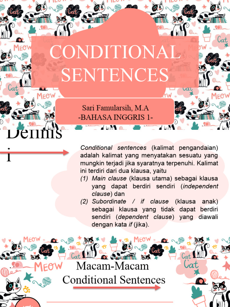 Conditional Sentences | PDF | Grammar | Language Mechanics